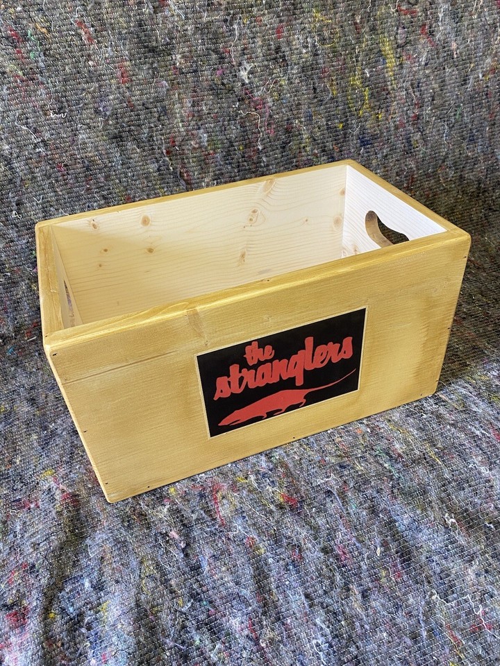 Vintage Style 7 Inch vinyl record storage box 160 Sleeves THE ...