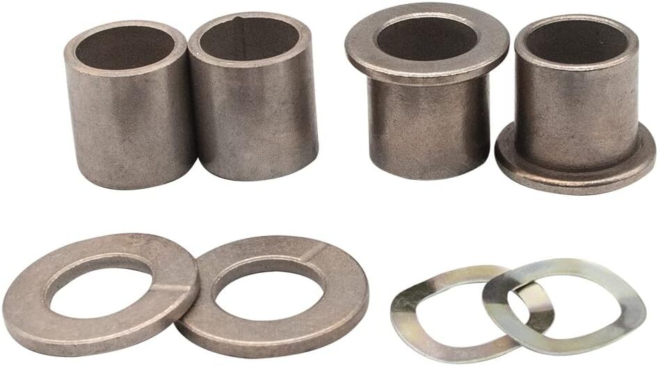 Golf Cart Upper and Lower Spindle King Pin / Bronze Bushing kit | eBay