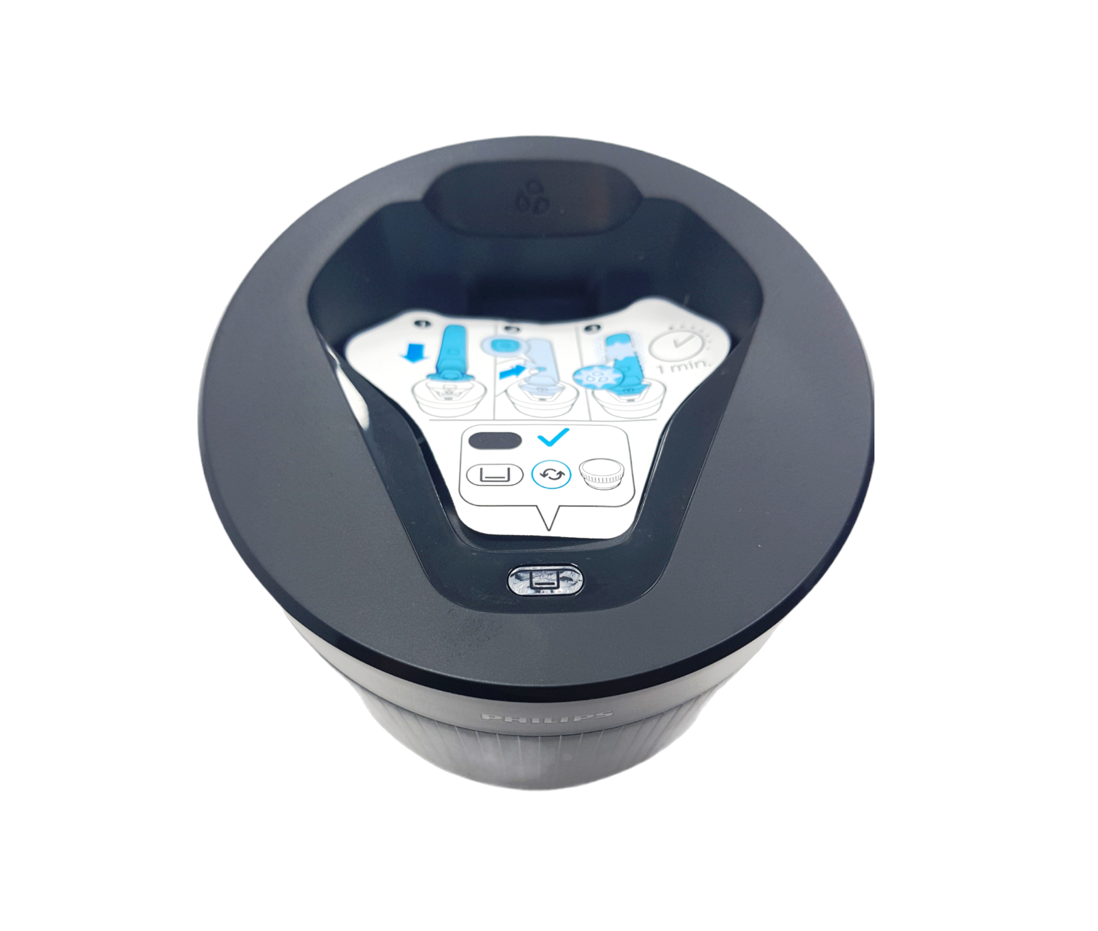 ORIGINAL Quick Cleaning Clean Pod AC52/01 For Philips Shaver Wet & Dry ...