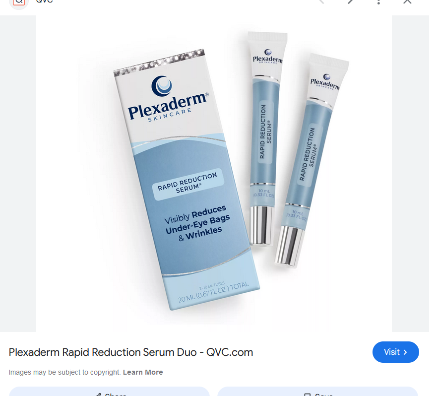 Plexaderm Rapid Reduction Serum ~ visibly eye bags & wrinkles ~ Buy 2 ...