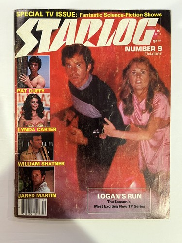 STARLOG Magazine ~ Number 9 October 1977-Logan's Run TV Show, Lynda ...