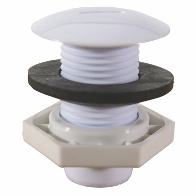 White Flomasta Cistern Plumbing Plug Bung | eBay UK