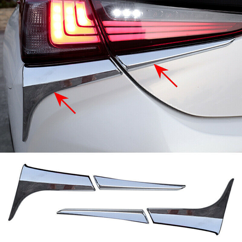 For Lexus ES250 350 300H 2019-23 Chrome Rear Tail Light Lamp Moulding ...