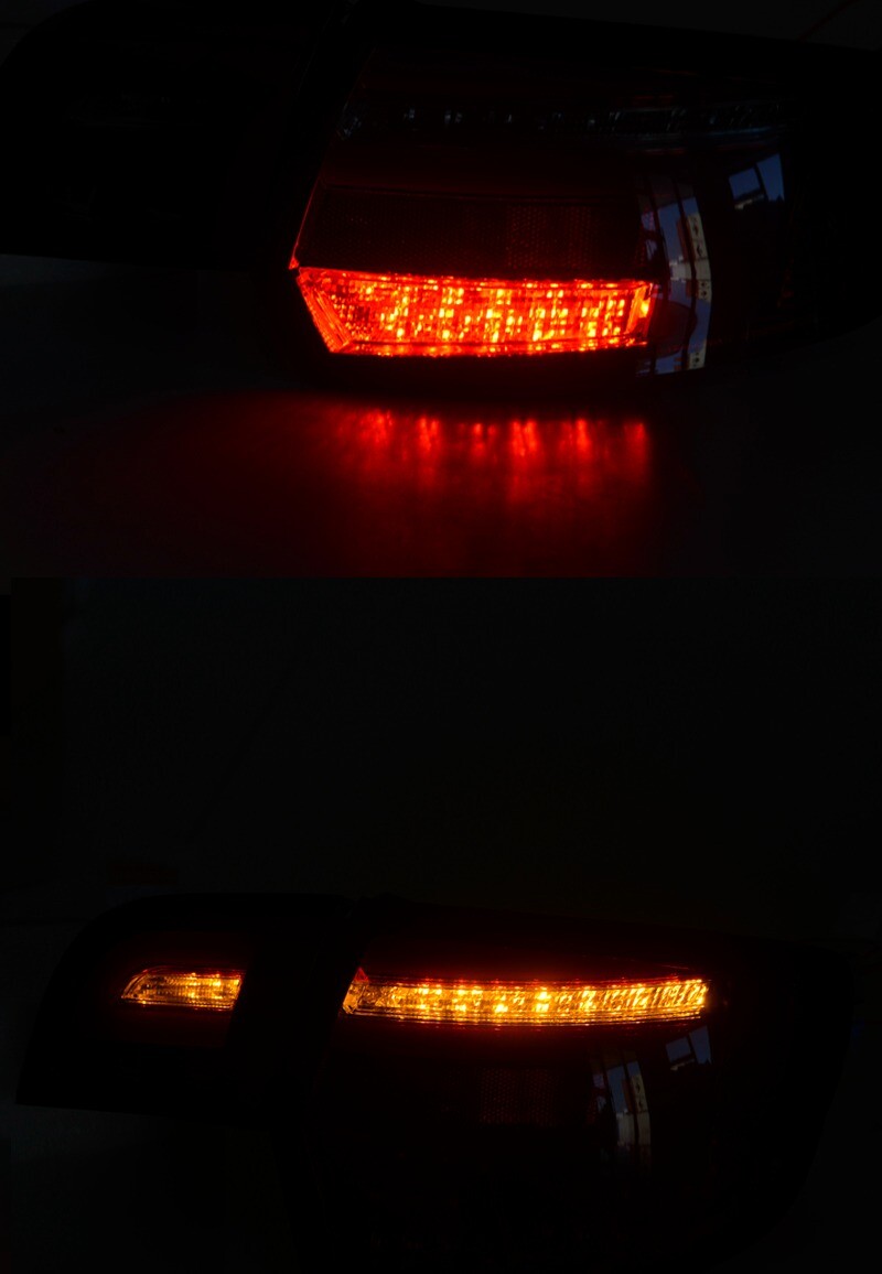 Red Full LED 3D Sequential Indicator Tail Lights for AUDI A3 S3 8P ...