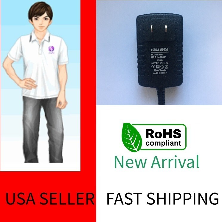 4-Pin 12V 40W Power Supply Adapter for Hikvision DVR NVR CCTV charger ...