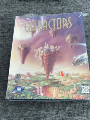 NEW (SEALED): EXTRACTORS: 1995 PC Computer PC CD Nova Spring Video Game ...