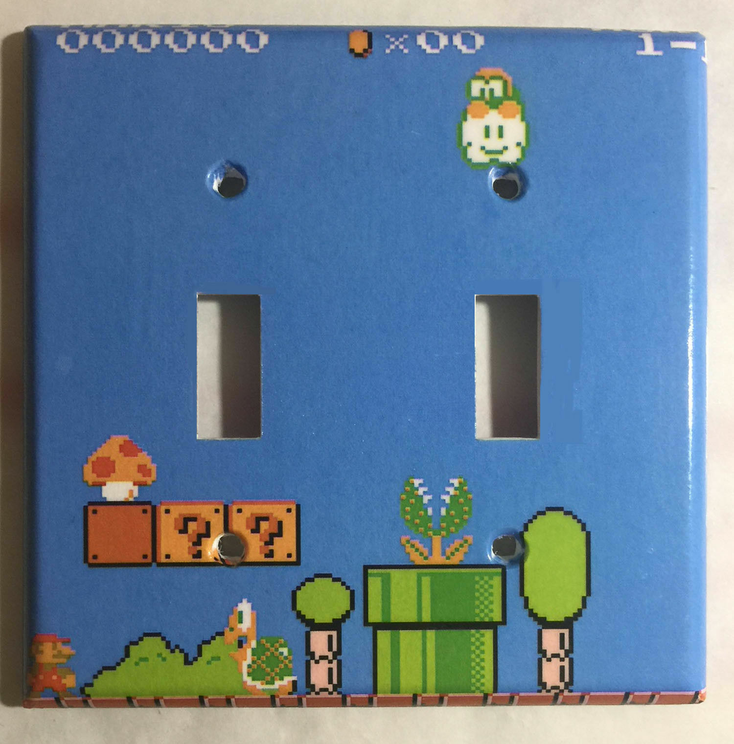 Super Mario brothers Games Light Switch Outlet Wall Cover Plate Home ...