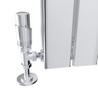 Mirror Radiator Vertical 1800x500mm White Oval Column Rads With TRV ...