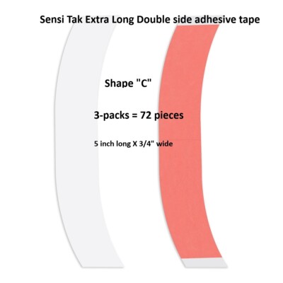 Sensi Tak Red Liner Tape Walker Tape SUPER WIDE 5 INCH 3 pks = 72 ...