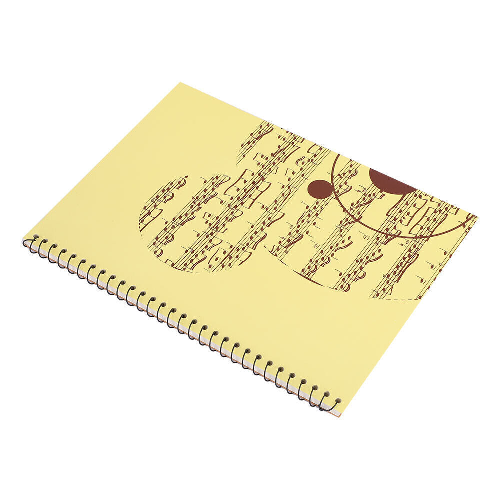50 Pages Musical Notation Staff Notebook Music Manuscript Writing Paper ...