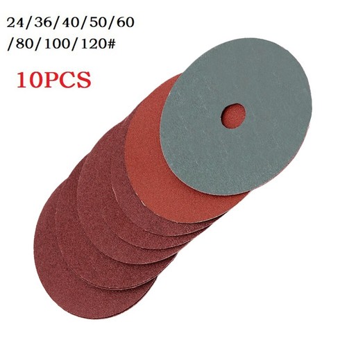 Heavy Duty Vulcanized Fiber Sanding Discs 10PCS 4 Inch for Angle ...