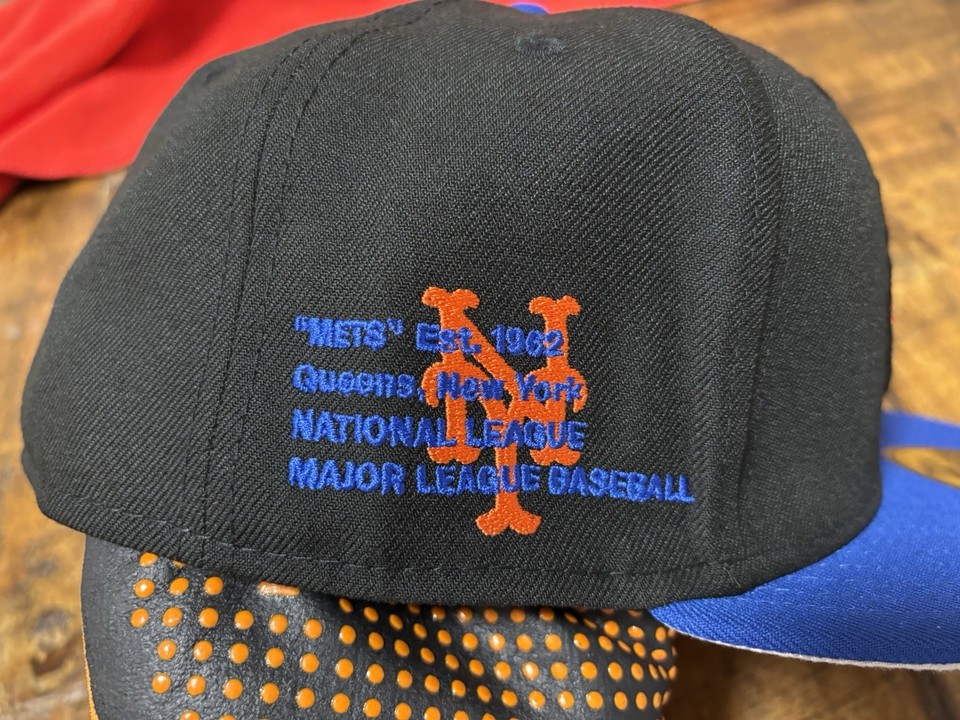 New York Mets Spring Training Black Royal New Era Fitted Hat 7 7/8 Mr ...