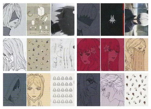 Clear Files, 6 Types Set, A4 File Set Of 3 Pieces, Nier Automata 1.1A ...
