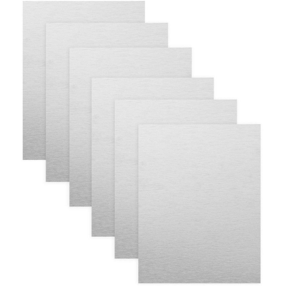 6 Pcs Metal Photo Frame Sublimation Material Aluminum Plates Blanks ...