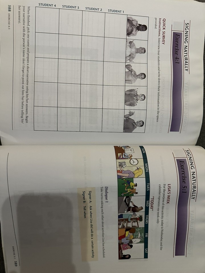 Signing Naturally : Student Workbook, Units 1-6 No DVD's or Code BOOK ...