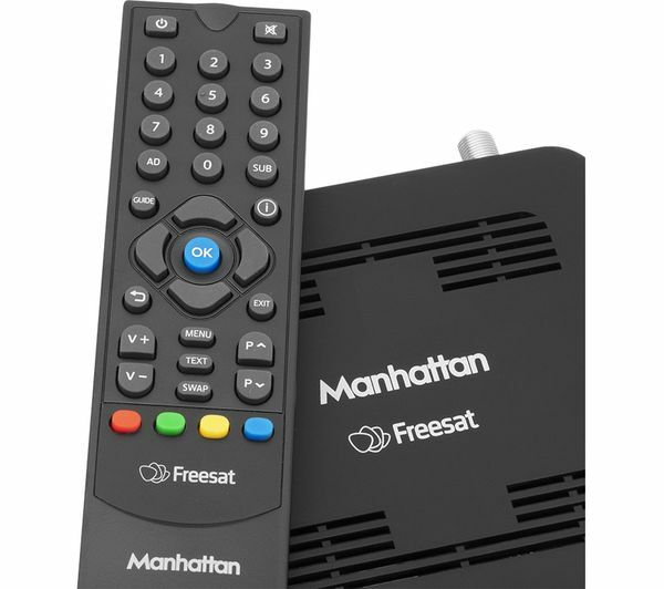 MANHATTAN SX Freesat HD Set Top Box Subscription Free Satellite TV HDMI ...