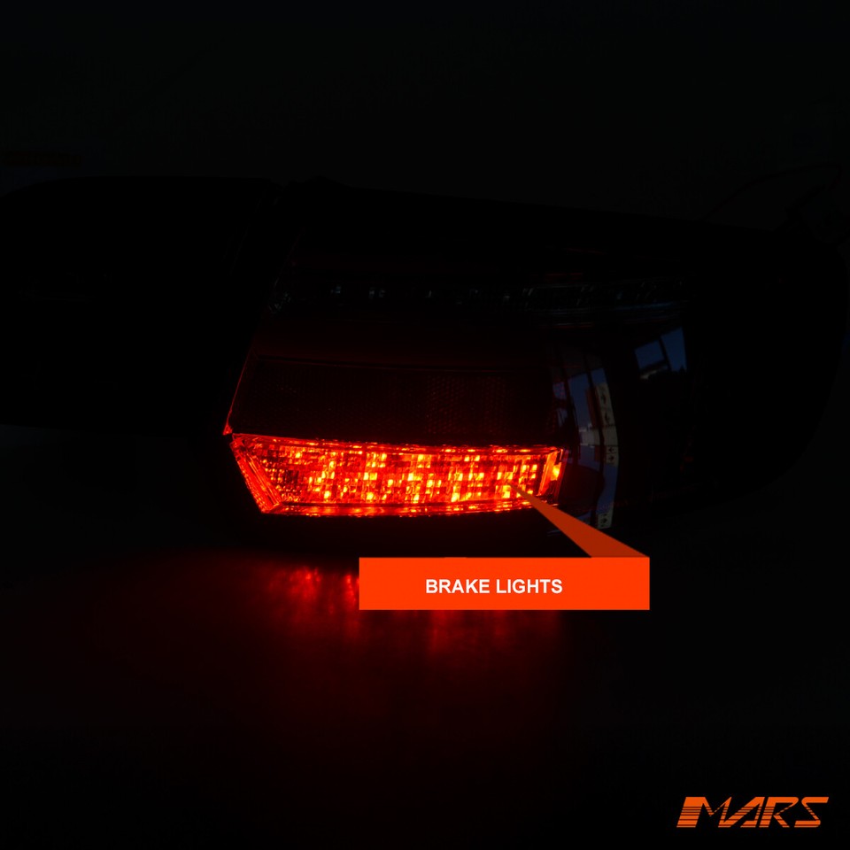 Red Full LED 3D Sequential Indicator Tail Lights for AUDI A3 S3 8P ...