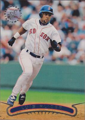 1996 Topps Stadium Club Luis Alicea #365 Boston Red Sox Baseball Card ...