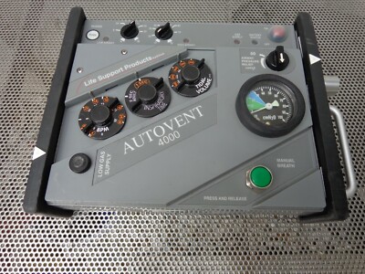 Allied Healthcare Autovent 4000 Transport Ventilator CPA (UNTESTED / AS ...