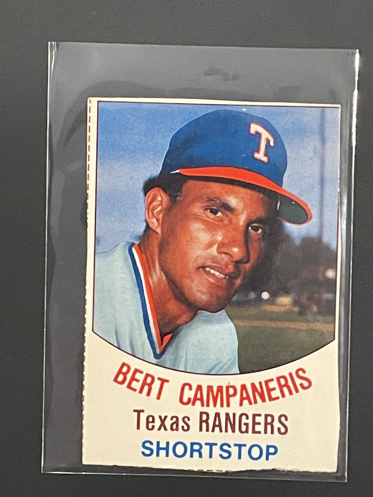 Bert Campaneris 1977 Hostess Baseball Card Texas Rangers Fair Condition ...