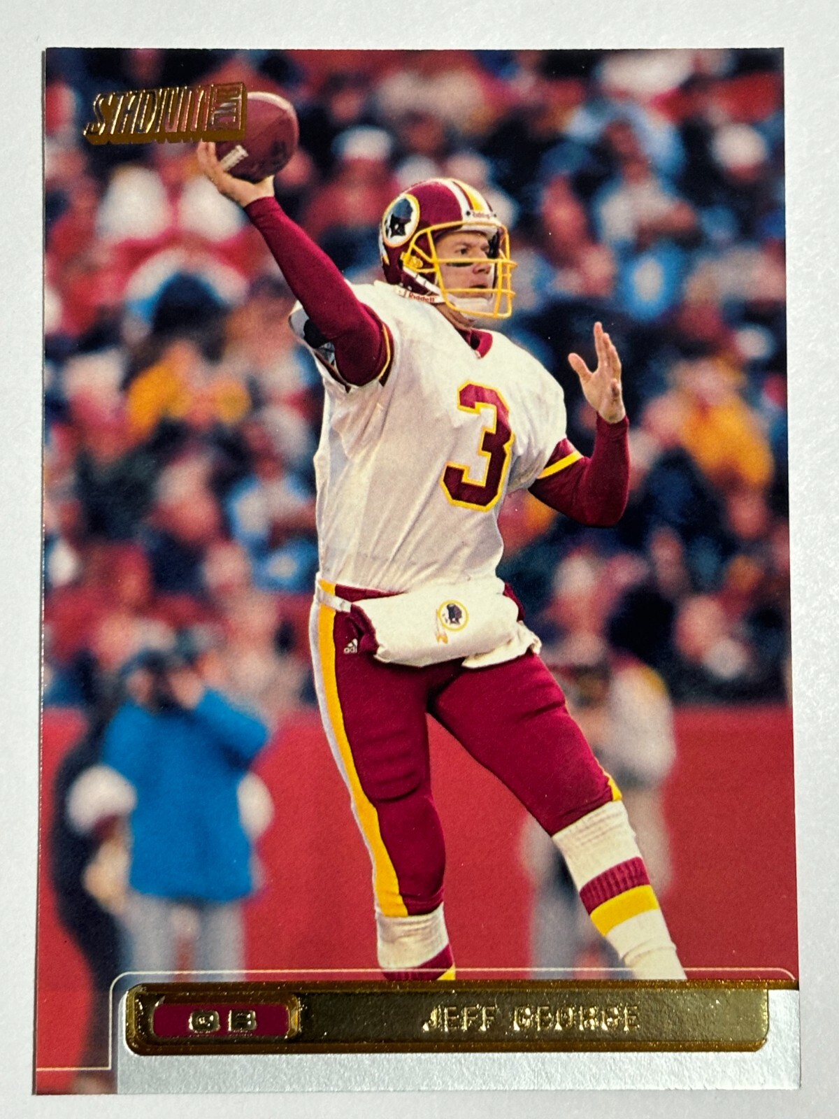 2001 Topps Stadium Club #48 Jeff George Washington Redskins | eBay