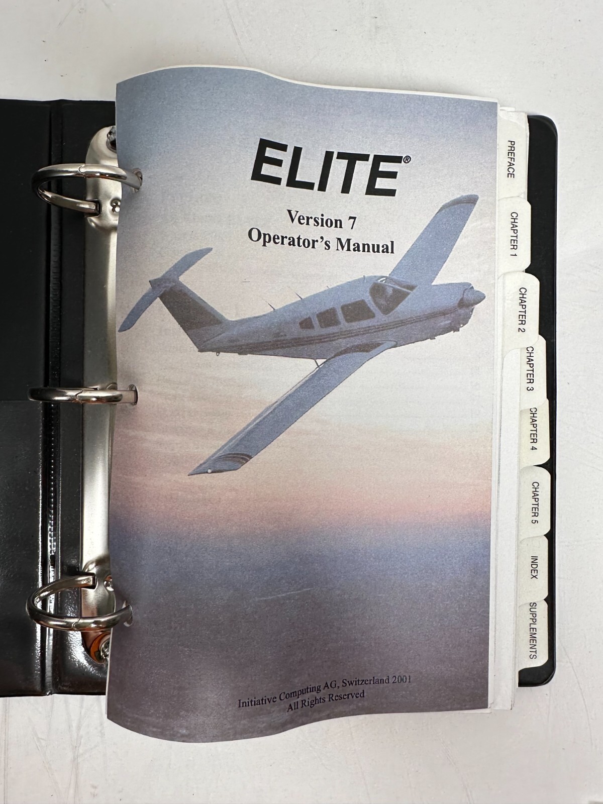 Elite Pro Panel Flight Simulator with Communications Cluster & Rudder ...