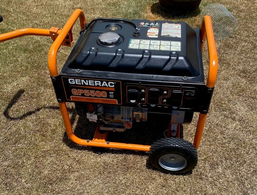 Used Generac GP5500 Portable Power Generator| 5500 (100% working) | eBay