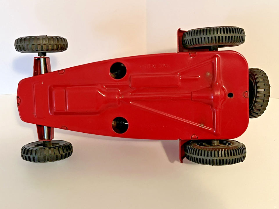 Nylint Toys Ford Red Hot Rod Jalopy Roadster Coupe Car Pressed Steel ...