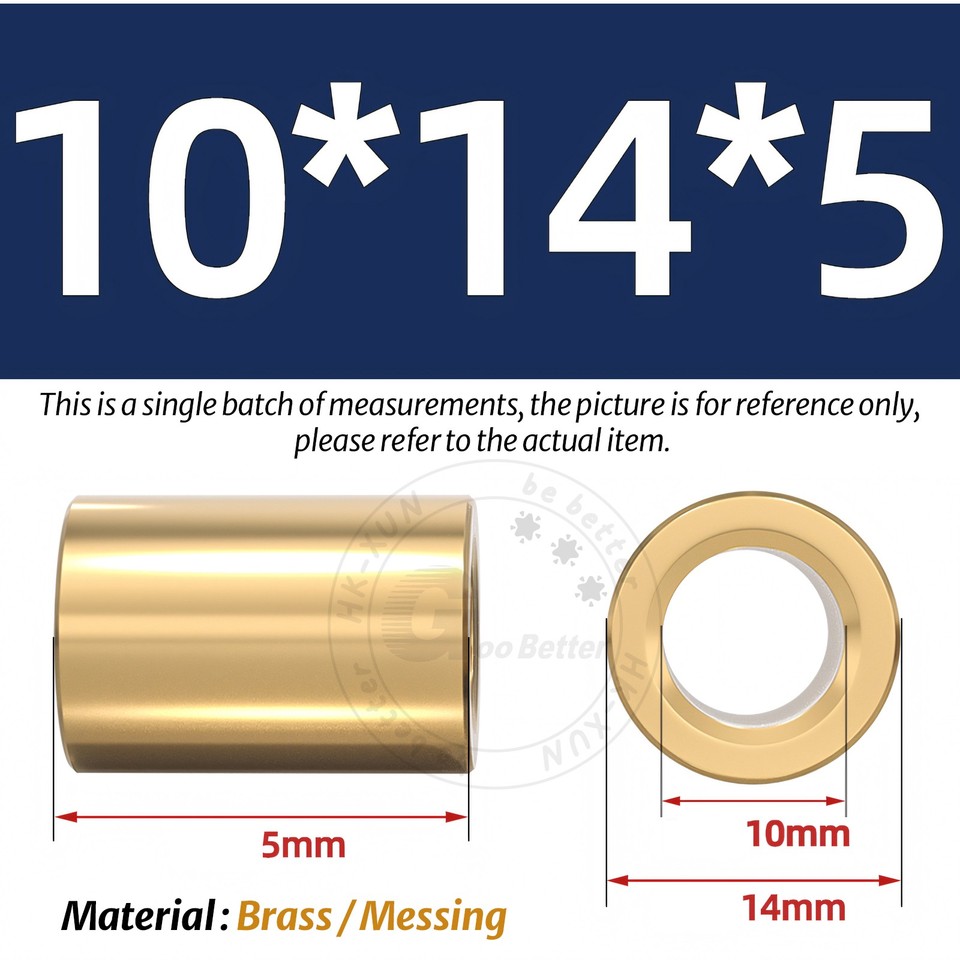 Metric Oilite Plain Bronze Sintered Bearing Bushes Series - High ...