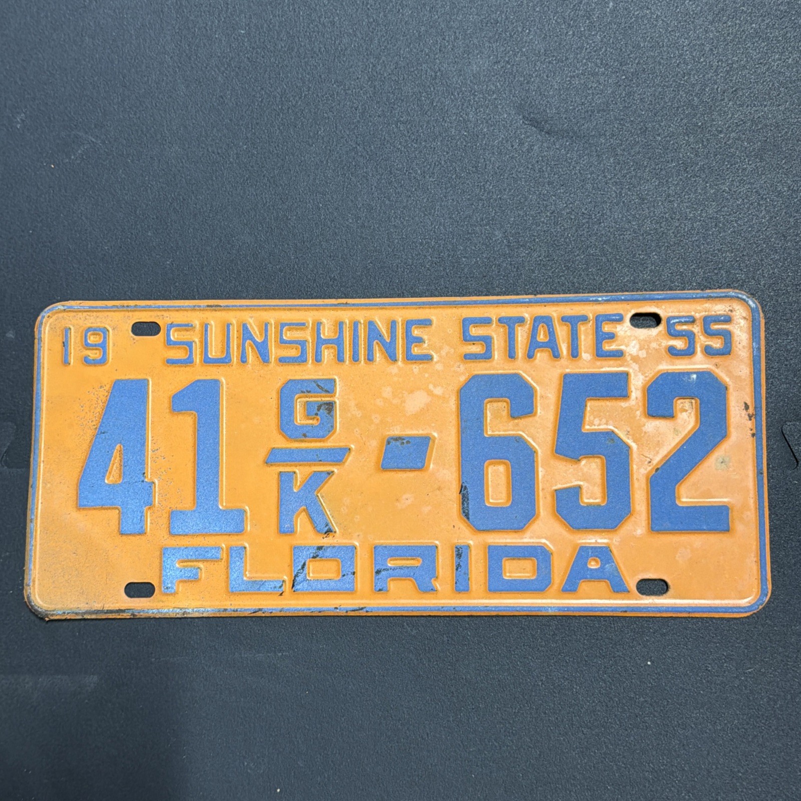 1955 FLORIDA license plate vintage antique car tag | eBay