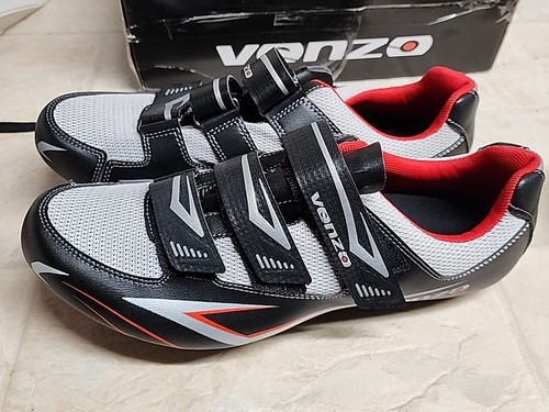 Venzo Cycling Shoes - SH-R07B-46. Size: 11 US Mens. | eBay