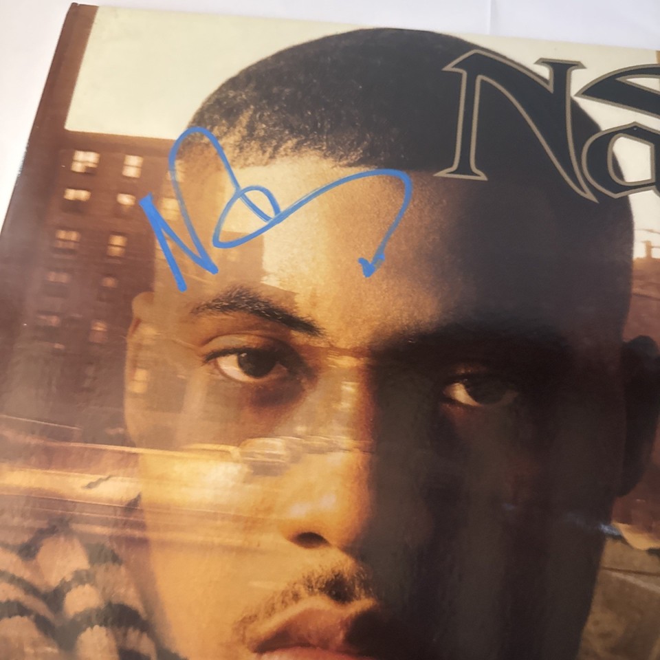NAS SIGNED AUTOGRAPH IT WAS WRITTEN LP VINYL ALBUM JSA COA ILLMATIC RAP ...