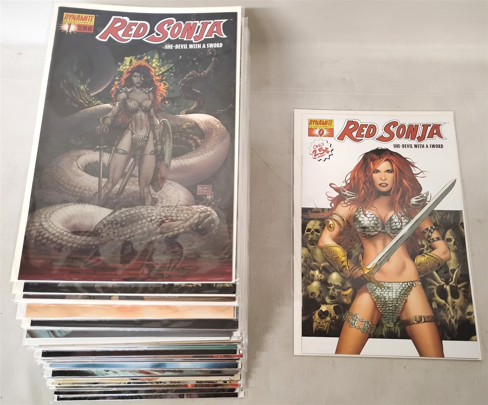Red Sonja Comic Book Lot of (60) Dynamite Partial Run + One-Shots Avg 9.8 | eBay
