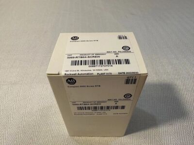 5069-RTB64-SCREW New Allen Bradley SER A Compact 5000 Screw RTB | eBay