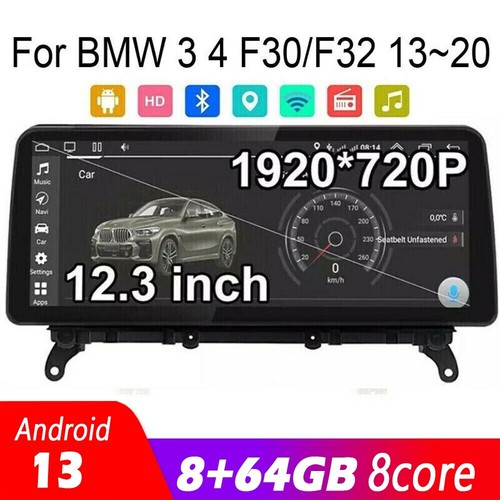 12.3'' Car Android For BMW 3 4 Series F30 F32 Screen Autoradio ...