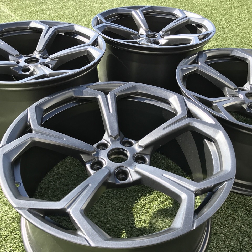 22" URUS LAMBORGHINI RIMS OEM GENUINE GREY SET 4 STOCK FACTORY RIMS ...