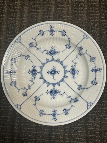 Royal Copenhagen Denmark Blue Fluted Plain 10" Dinner Plate 1st Quality ...