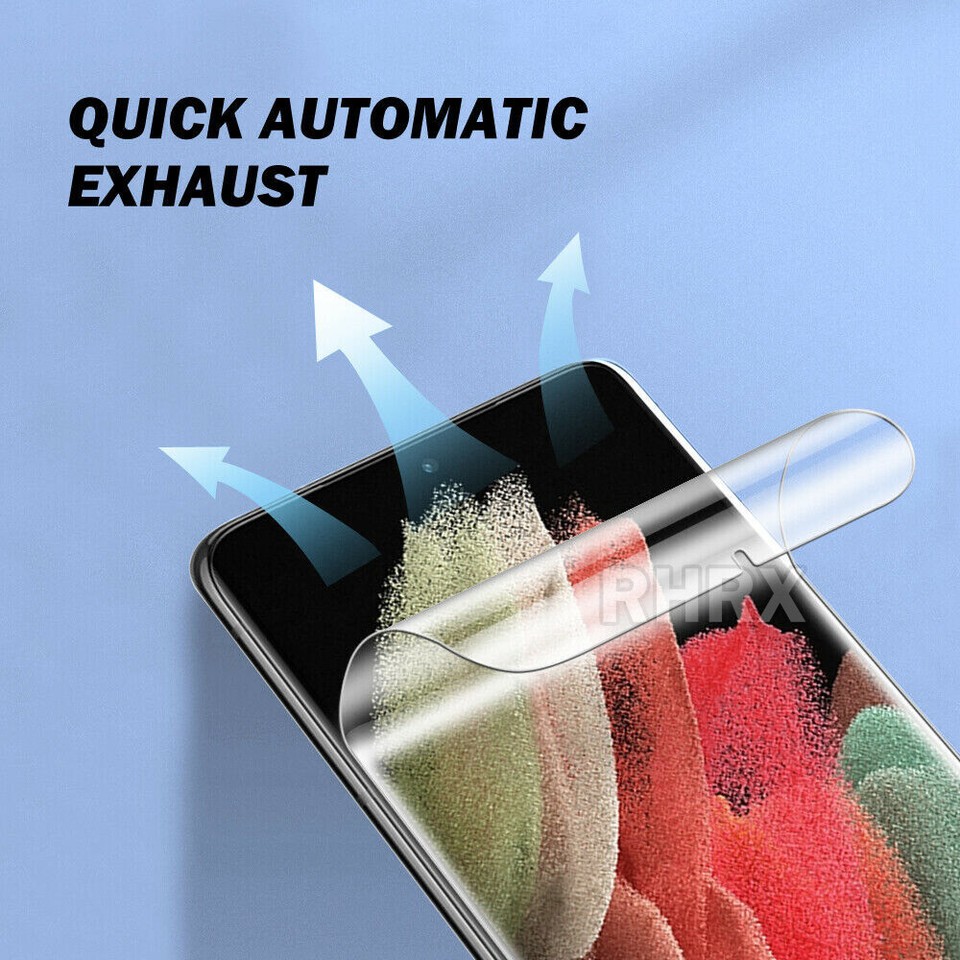 3PCS Fingerprint Screen Protector For Samsung S25S24 S23 S22 S20 ...