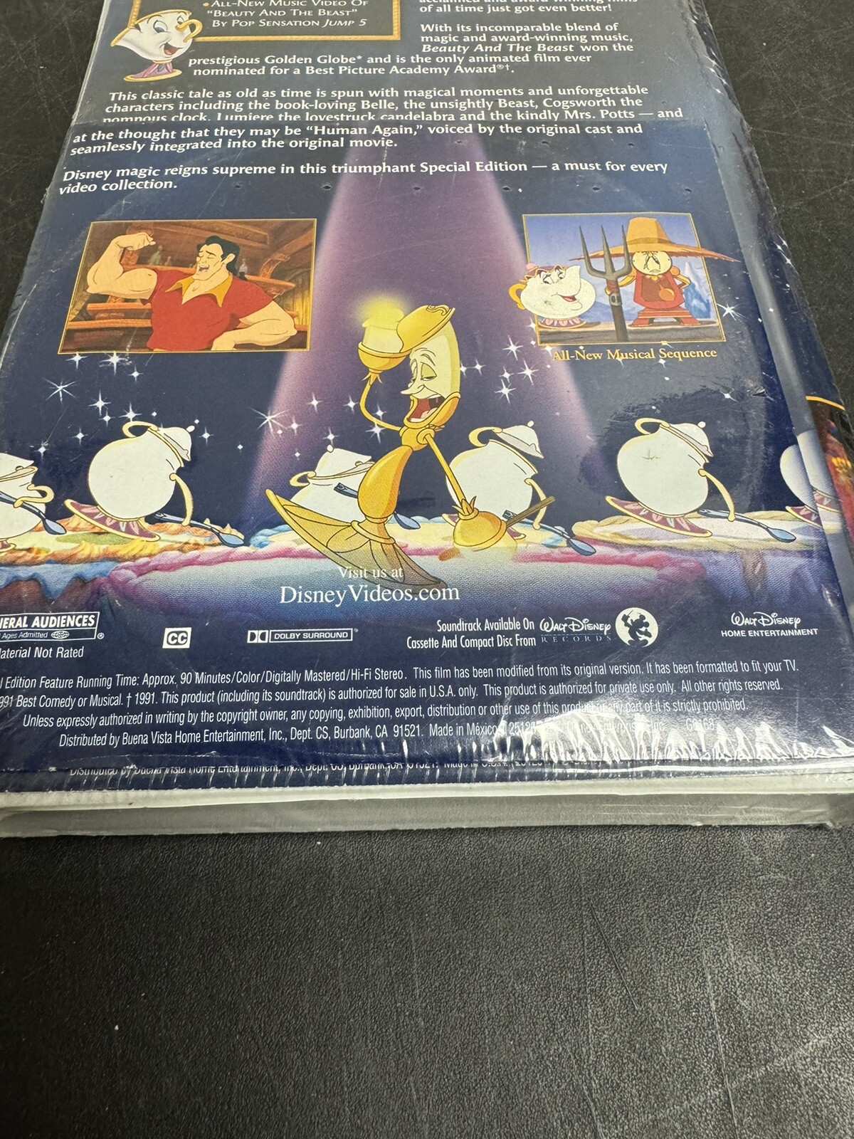 Beauty and the Beast (VHS Tape, 1992) for sale online | eBay