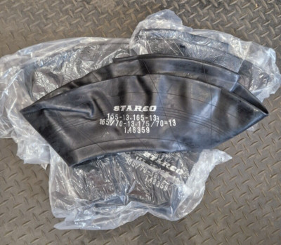 4 x 155/165-13 TR13 Starco Inner tube (148359) Straight valve 13 inch ...