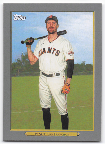2020 Topps Hunter Pence Turkey Red Insert Baseball Card | eBay