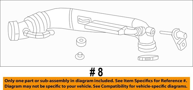 Genuine OEM Engine Air Intake Hose for Chrysler 68211695AB for sale ...