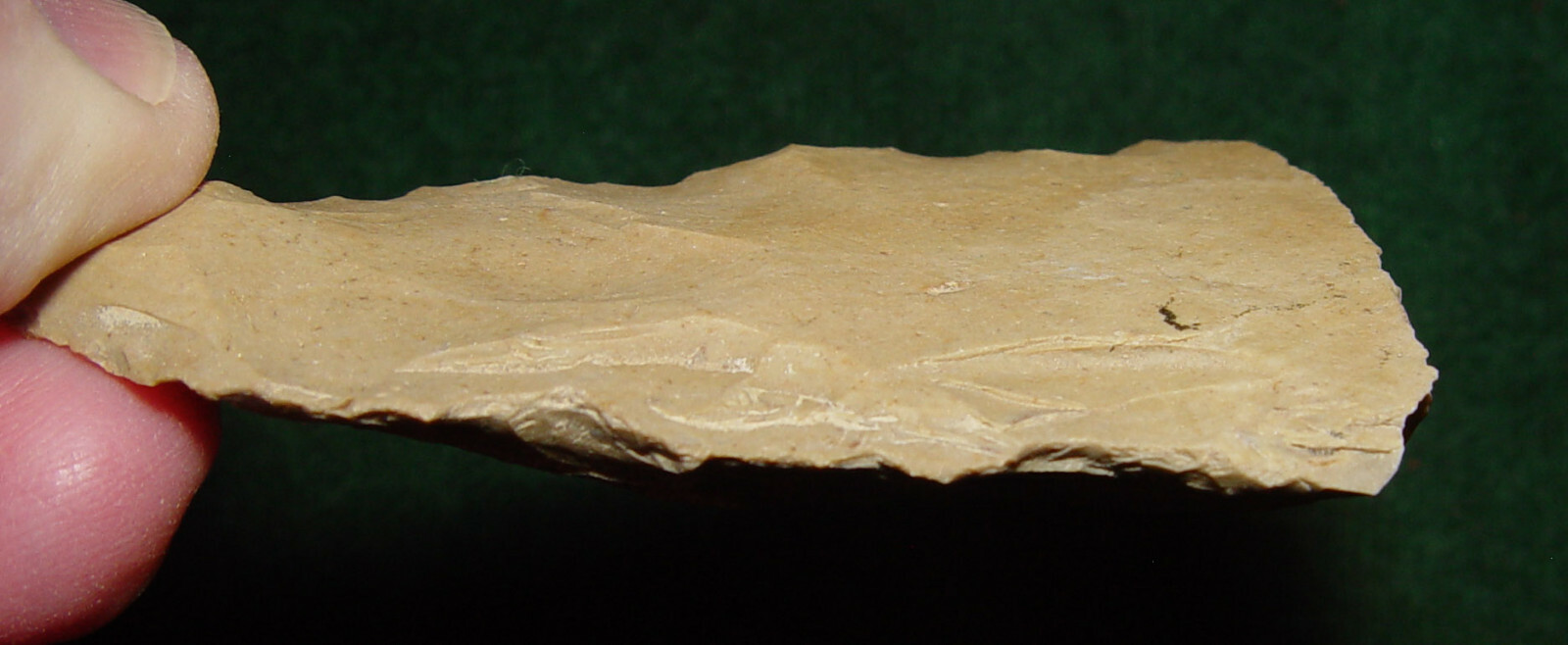 Native American Indian Paleolithic - Early Archaic Knife or End Scraper ...