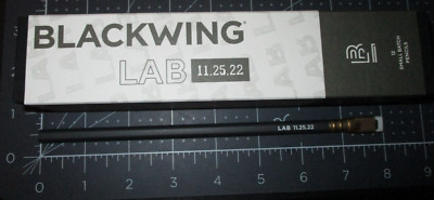 BLACKWING LAB 11.25.22 1 PENCIL WITH BOX volumes labs G | eBay
