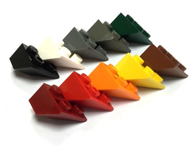 LEGO 3676 Slope Inverted 45 2x2 Double Convex | eBay UK