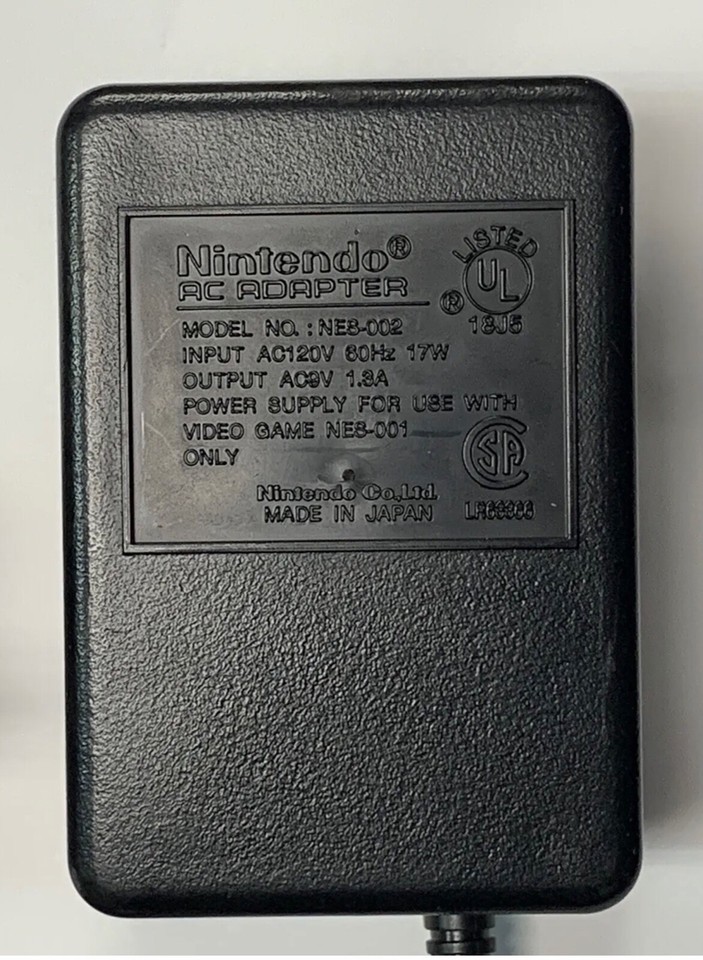 Nintendo NES Power AC Adapter Cord/ RF Switch Cable ORIGINAL OEM SNS ...