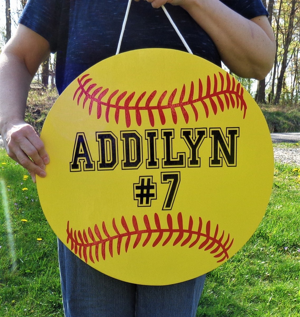 Softbol Personalizado Personalized Male Or Female Baseball Or Softball