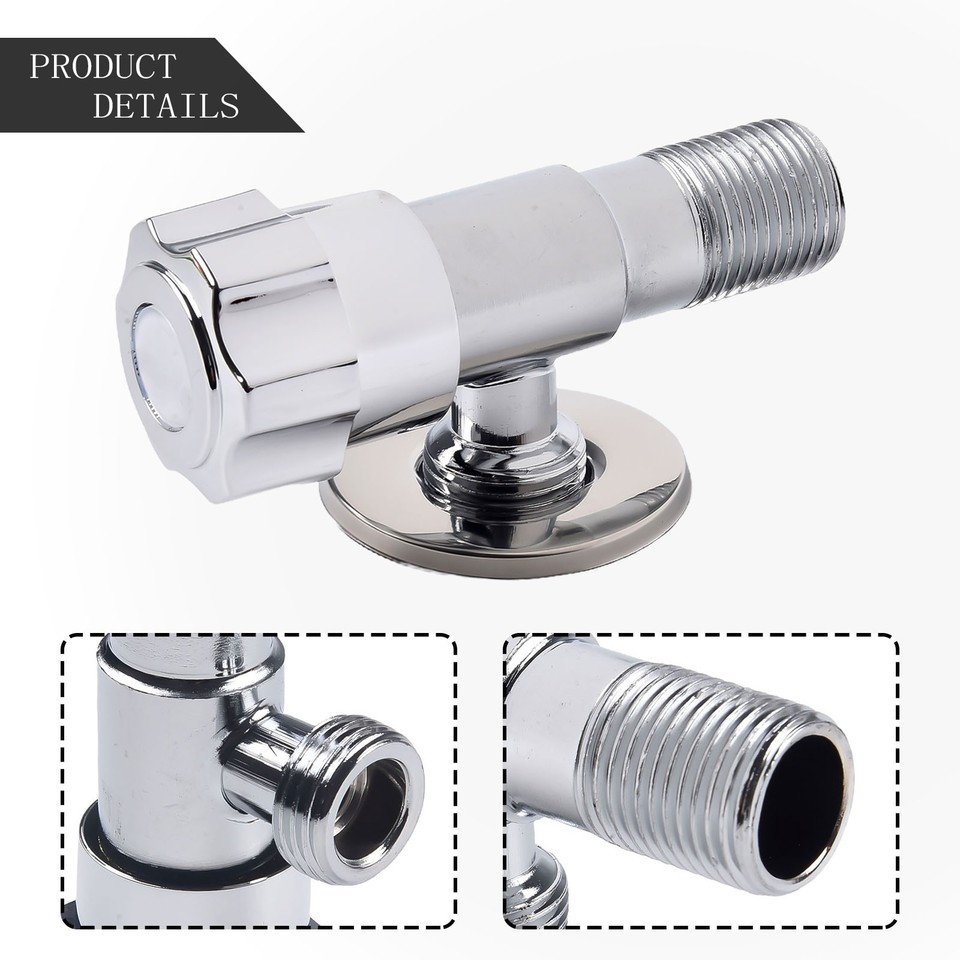 Bathroom Water Heater Inlet Valve Hot and Cold Water Switch Rust ...