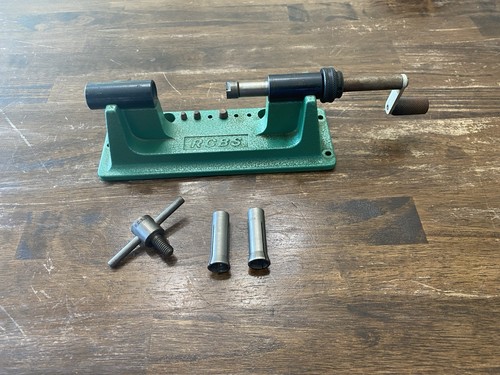 RCBS Rotary Case Trimmer 2 collets and 3 pilots 24, 27, 35 | eBay