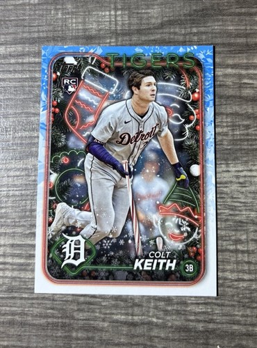 2024 Topps Holiday Baseball #H62 Colt Keith RC - Detroit Tigers Rookie ...